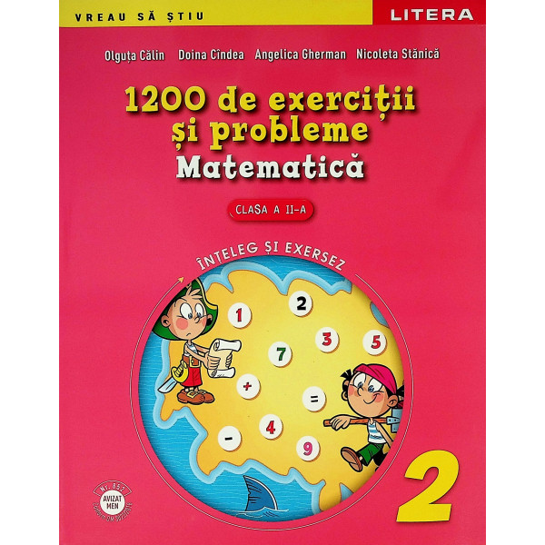 1200 de exercitii si probleme - Matematica, clasa a IV-a