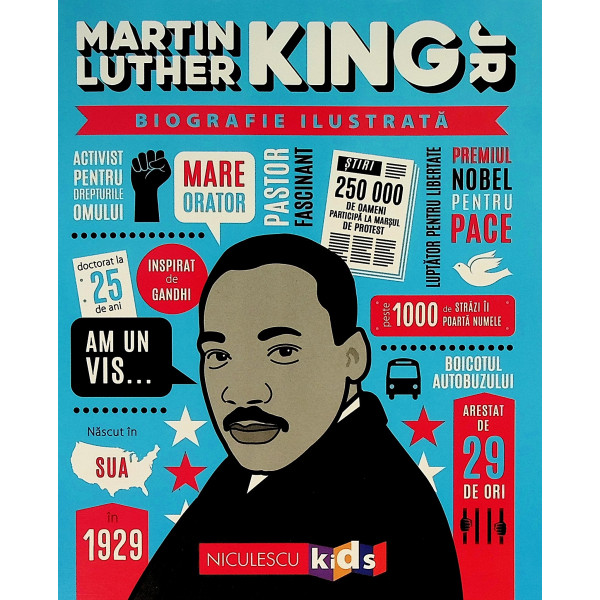Martin Luther King jr. Biografie ilustrata