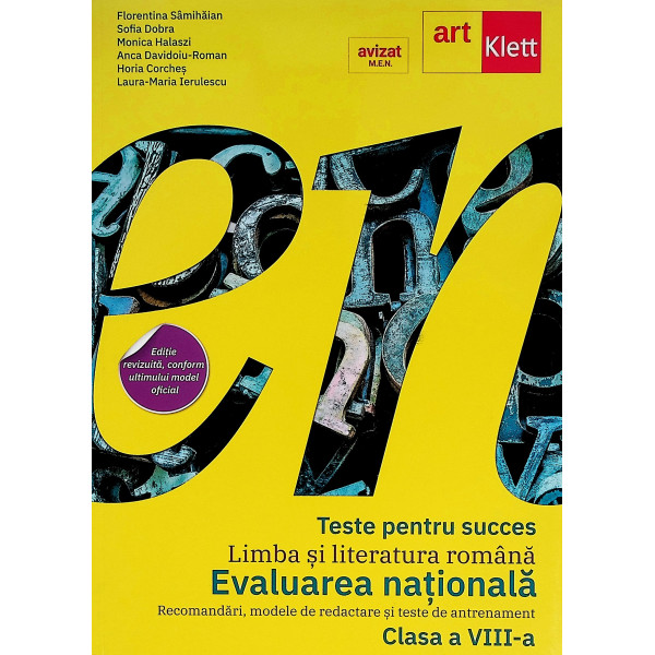 Teste pentru succes-Limba si literatura romana, clasa a VIII-a ...